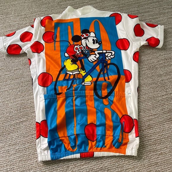 Other | Vintage Mickey Mouse Giordana Disney Cycling Jersey | Poshmark